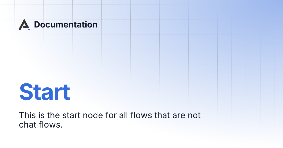 Start | Documentation
